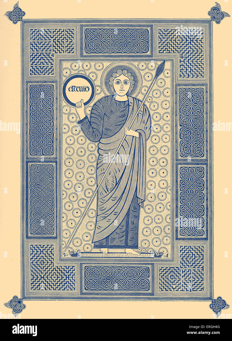 David as Warrior - traditionally ascribed to Bede, reproduction of ...