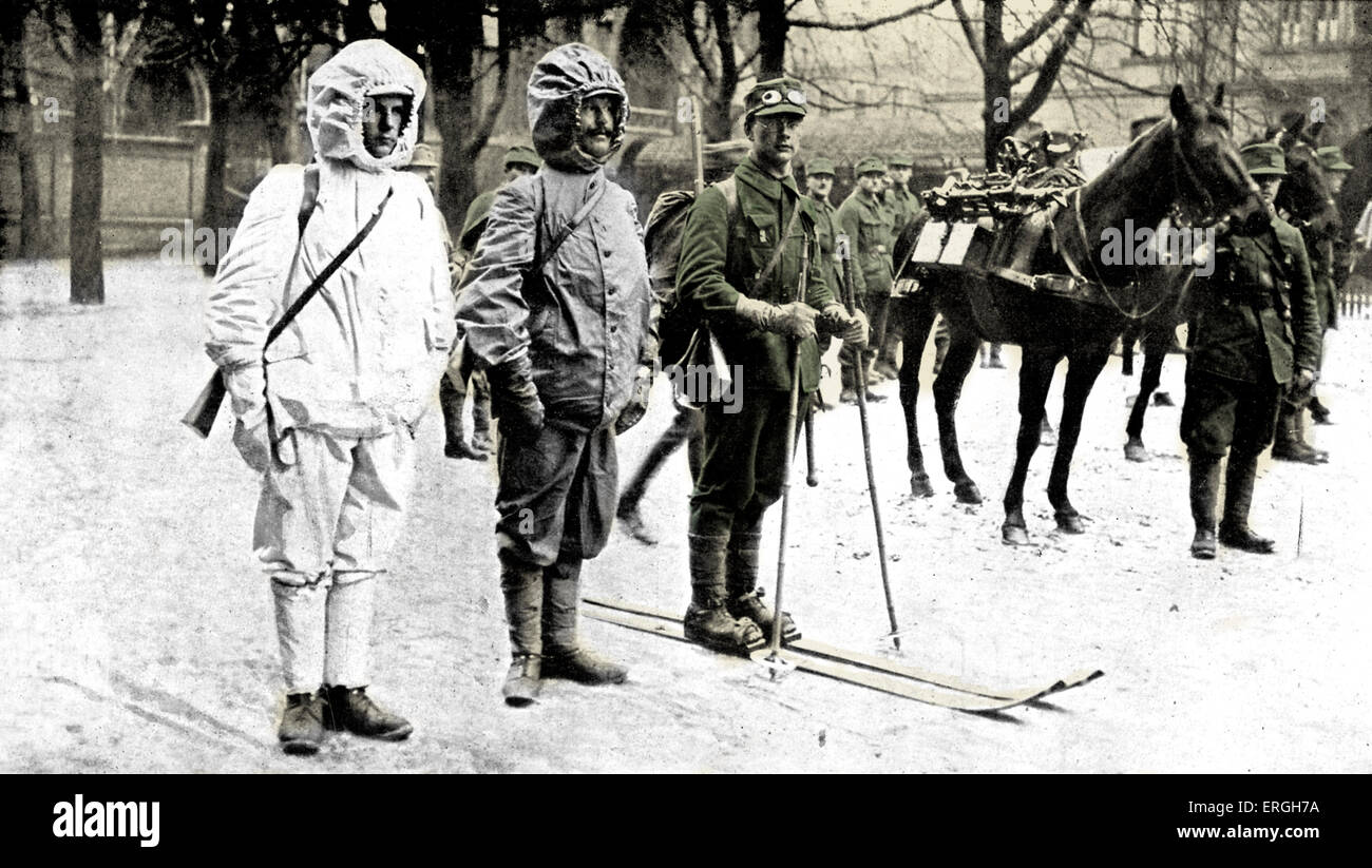 War ski soldier winter world hi-res stock photography and images - Alamy