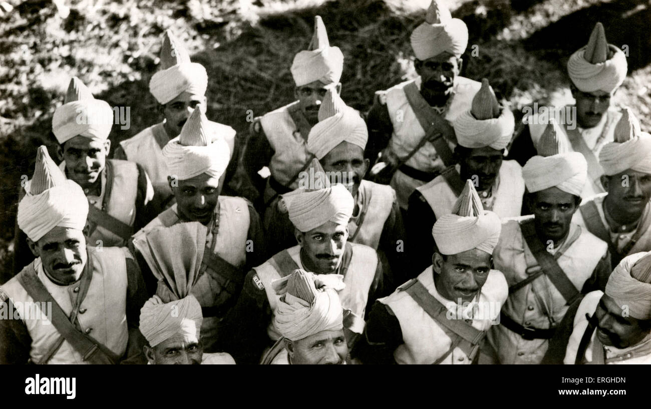 Indian soldiers ww2 hi-res stock photography and images - Alamy