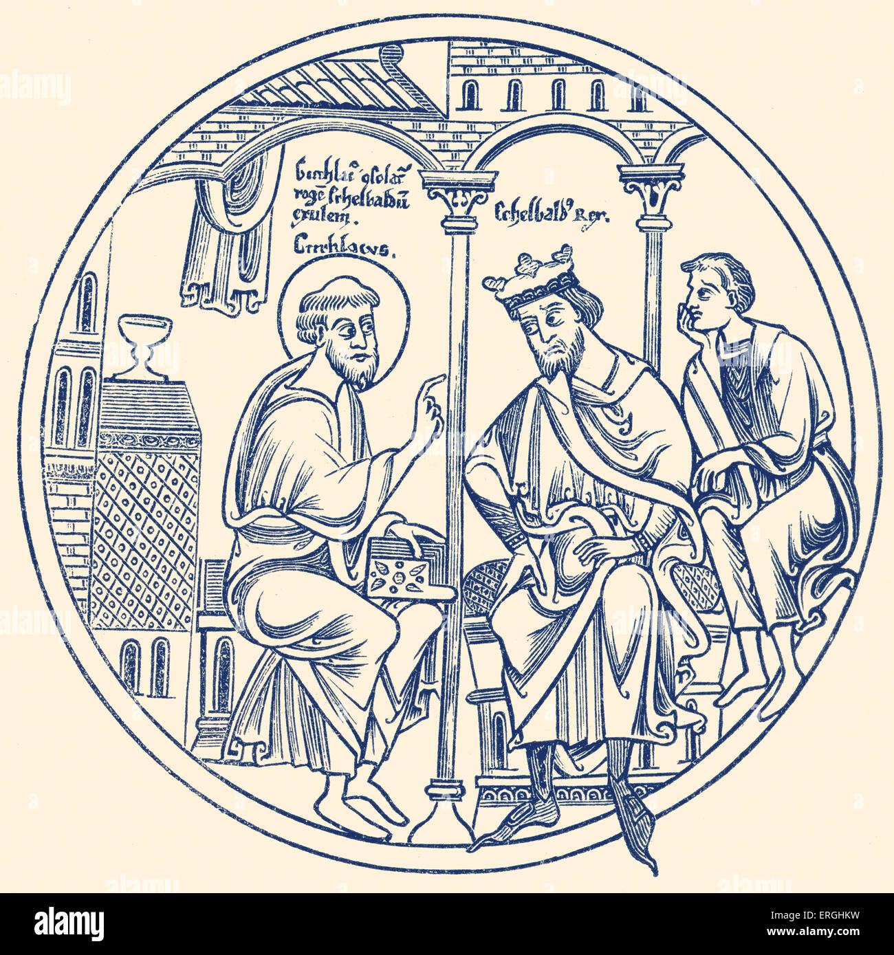 Aethelbald king of mercia hi-res stock photography and images - Alamy