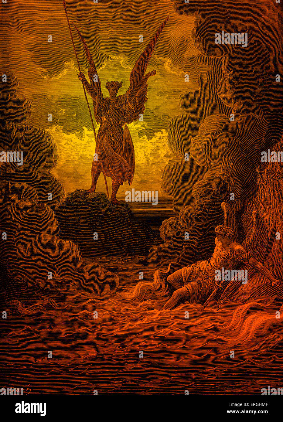 Milton paradise lost satan High Resolution Stock Photography and Images ...