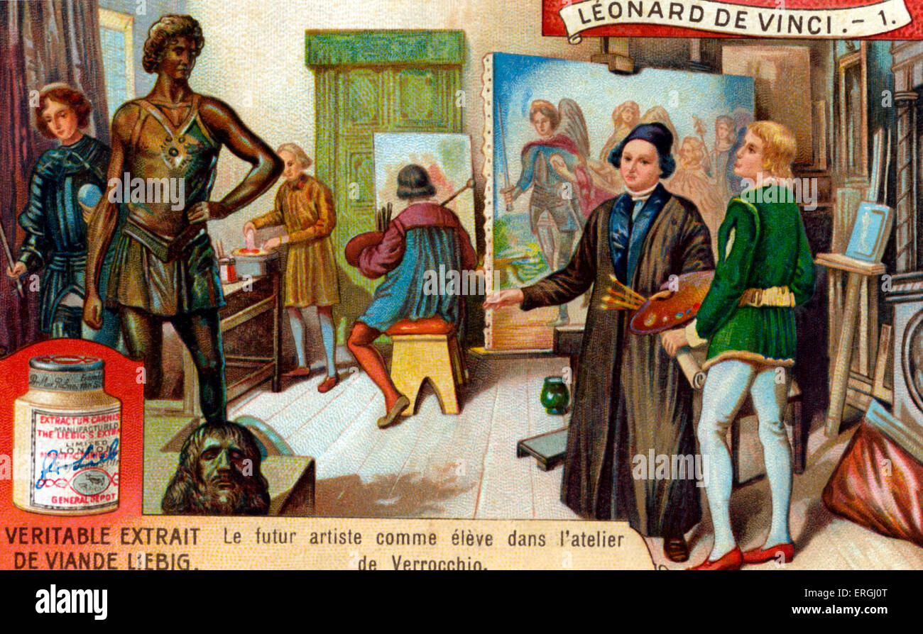 The Life of Leonardo da Vinci: Student in Verrocchio's workshop ...