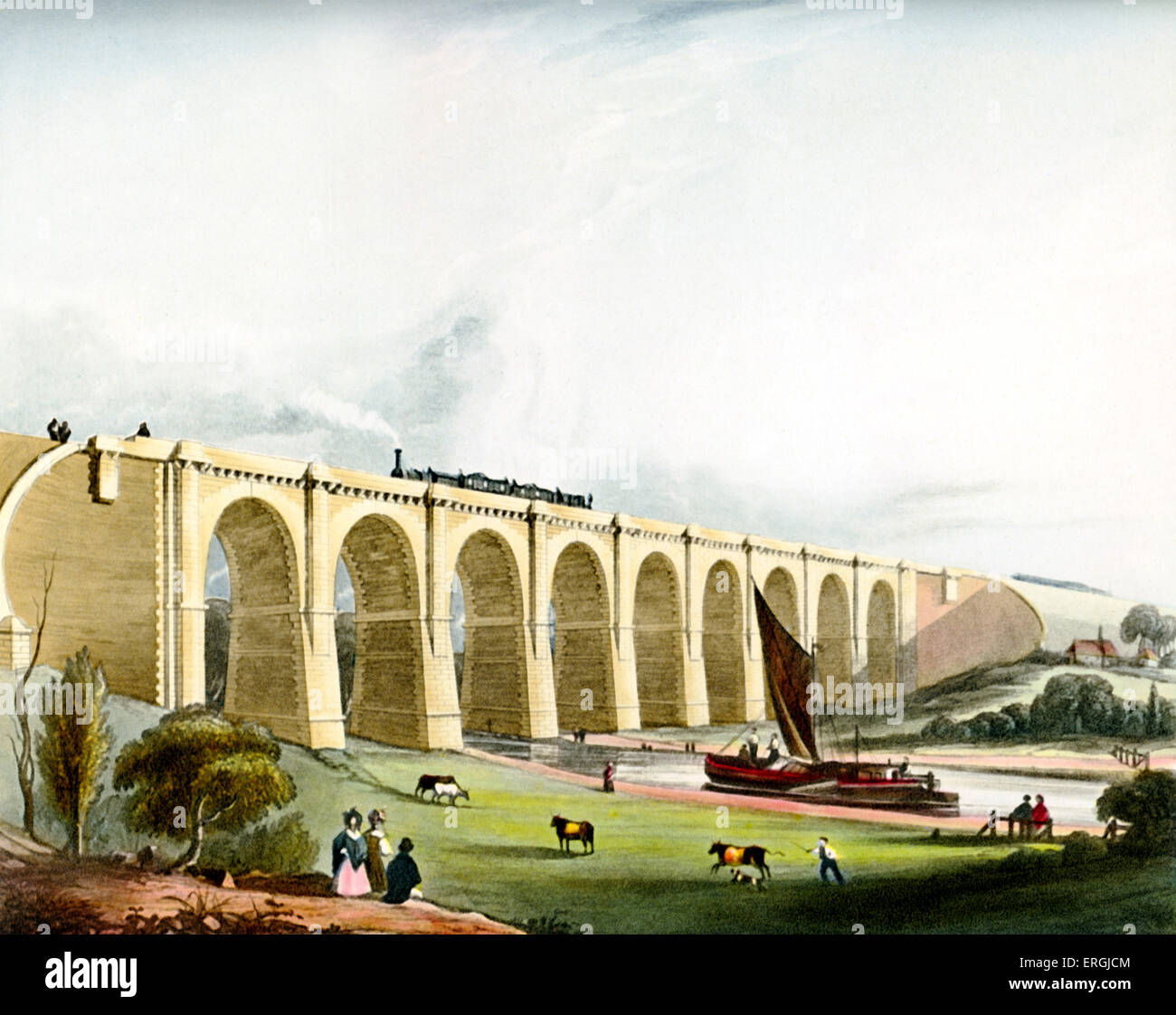 Liverpool and Manchester Railway Stock Photo - Alamy