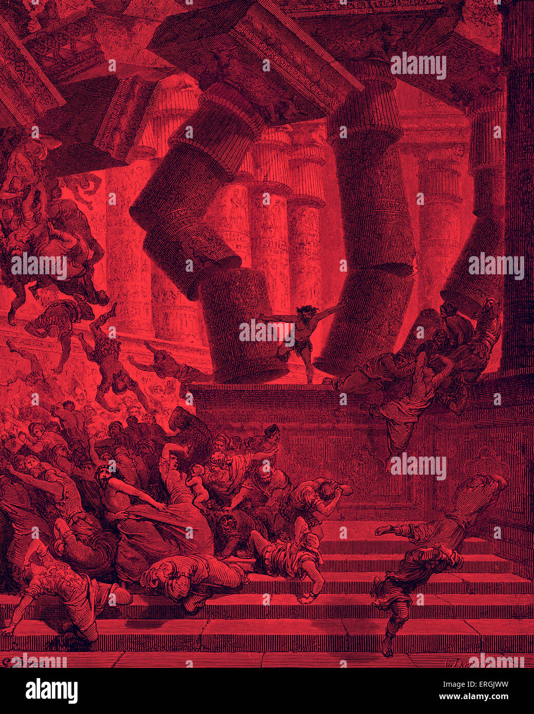 Samson temple hi-res stock photography and images - Alamy