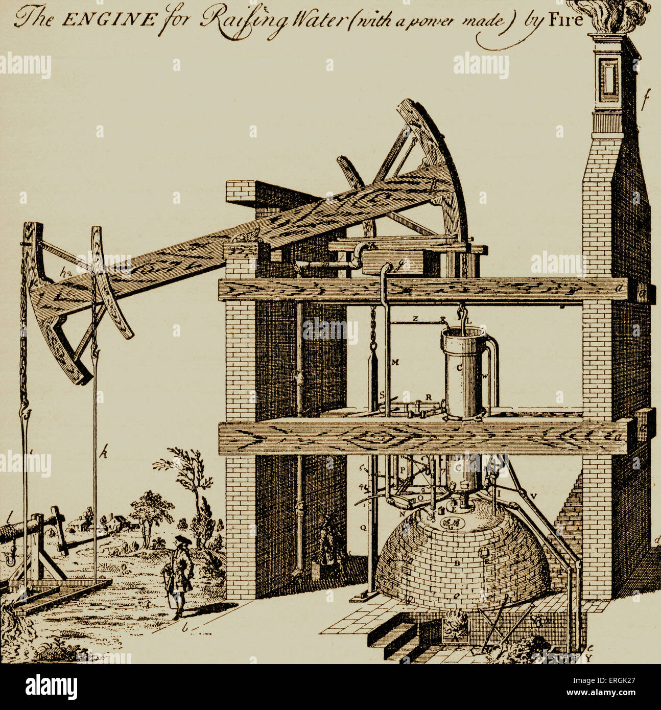 Steam engine 18th century hi-res stock photography and images - Alamy