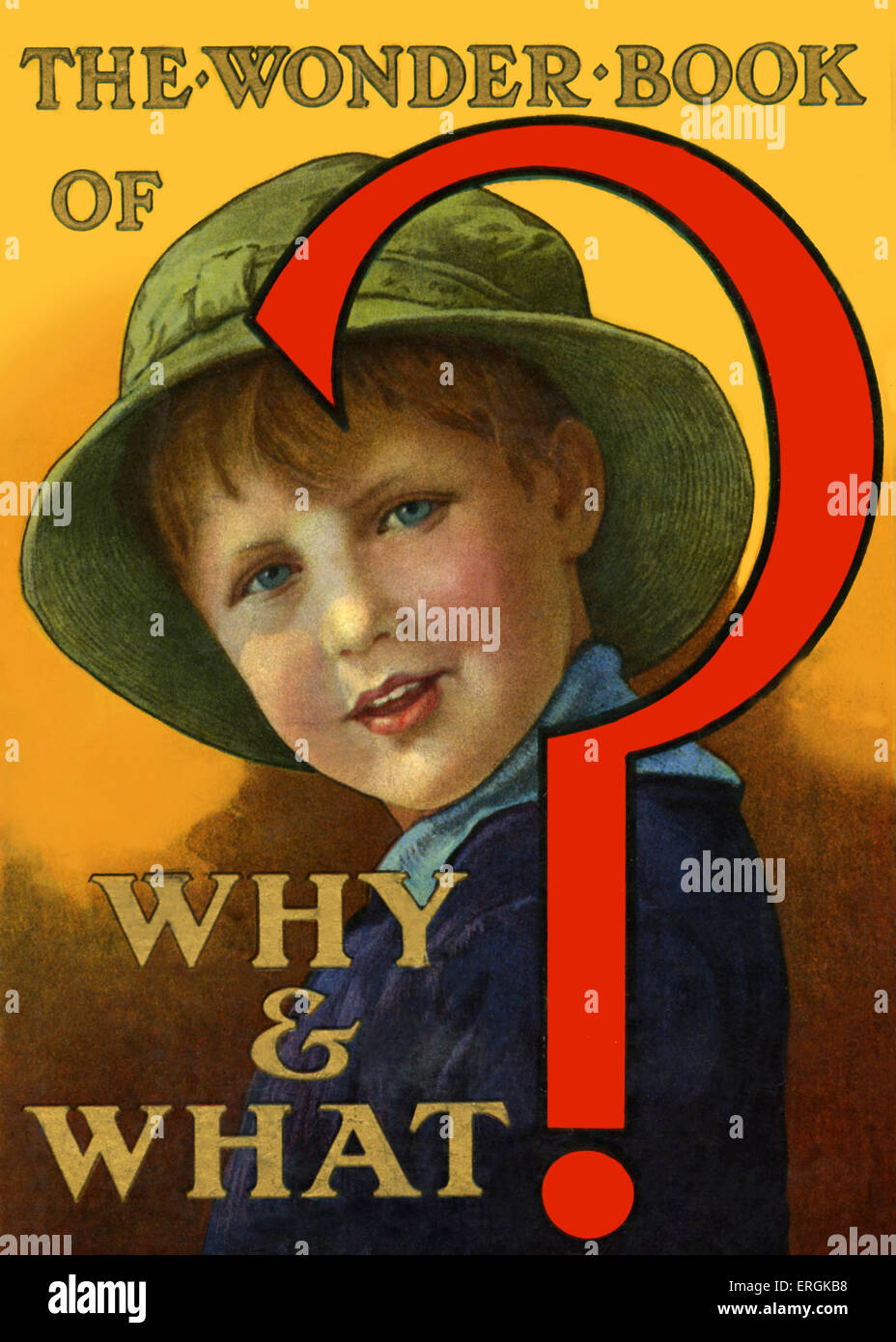 Title page: The Wonder Book of Why and What, by Harry Golding and ...