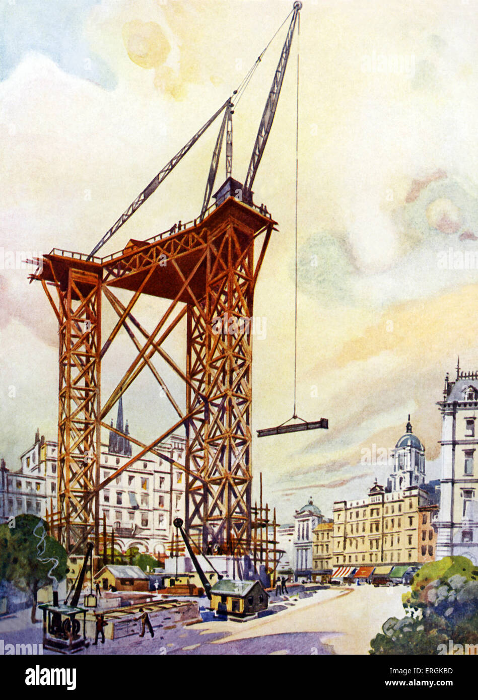 London construction 1920 hi-res stock photography and images - Alamy