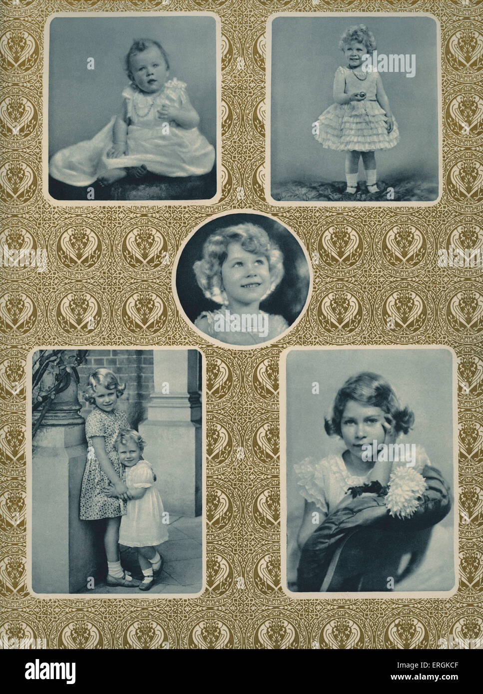 Queen elizabeth as child hi-res stock photography and images - Alamy