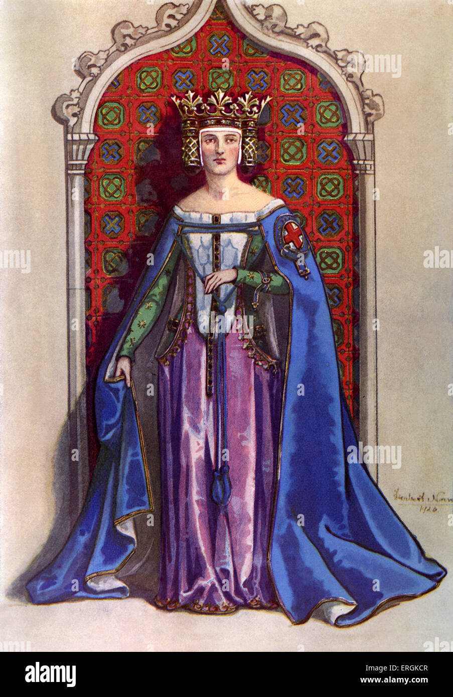 Queen philippa hi-res stock photography and images - Alamy