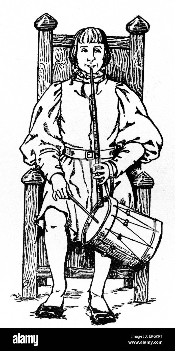 Pipe and tabor hi-res stock photography and images - Alamy