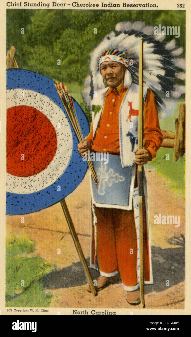 Cherokee indian chief hi-res stock photography and images - Alamy