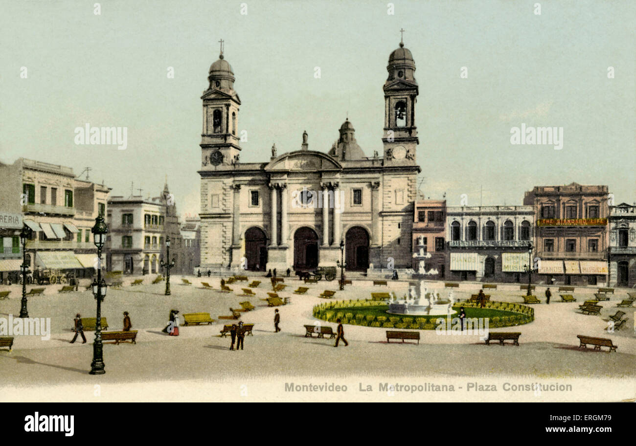 Constitution square montevideo uruguay hi-res stock photography and ...