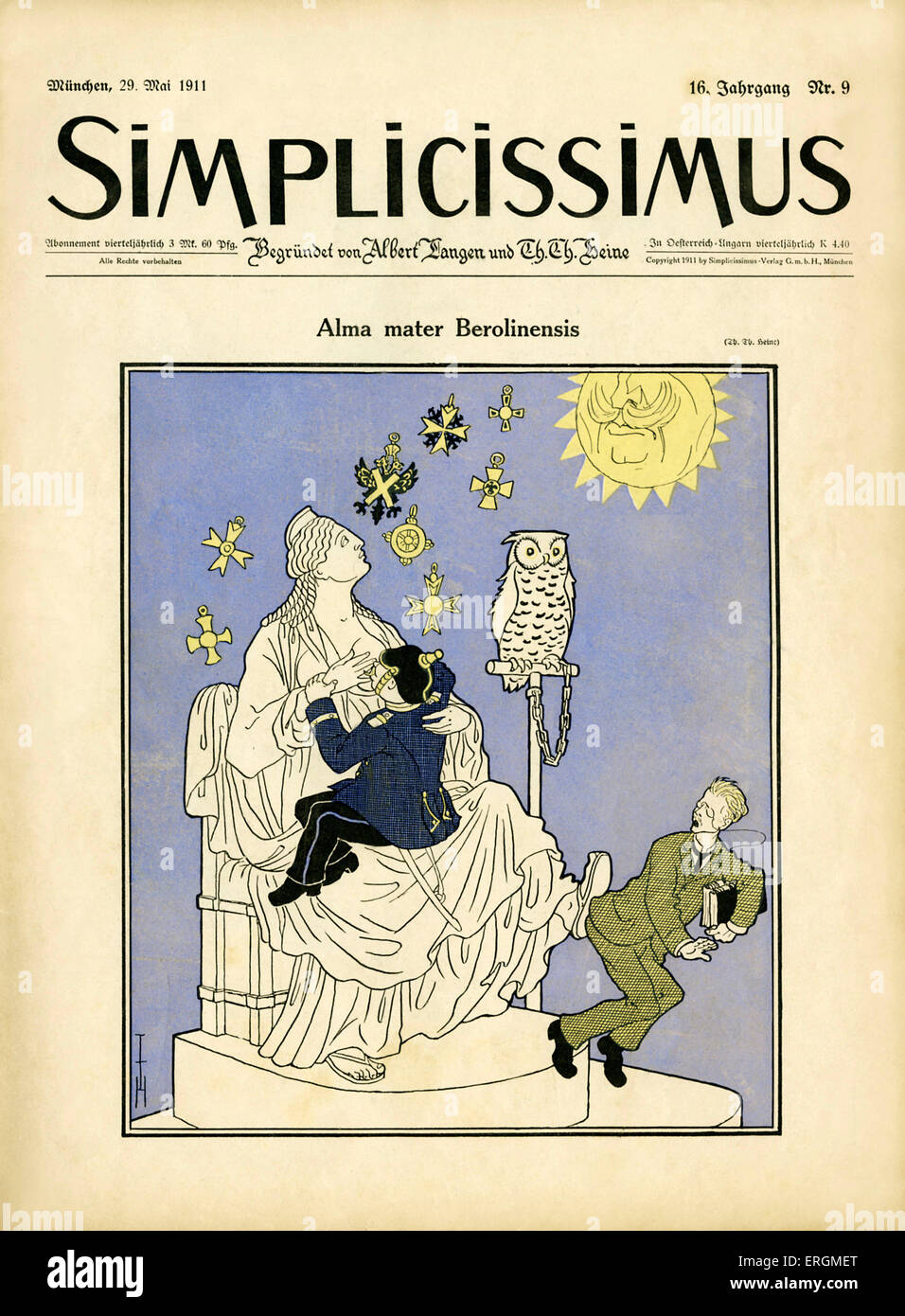 Simplicissimus Caricature High Resolution Stock Photography and Images ...