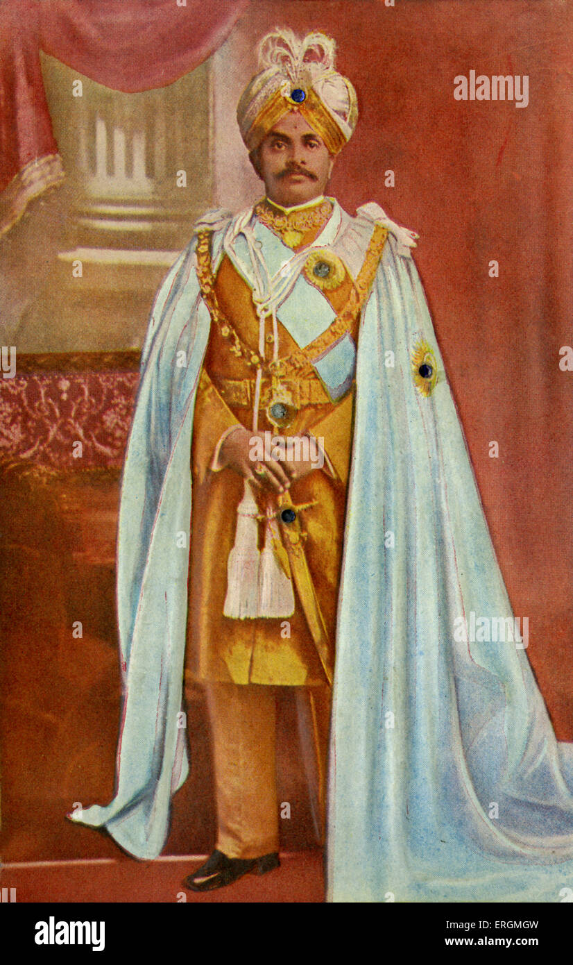 Krishna Raja Wadiyar IV (1884-1940) was the Maharaja of Mysore, now ...