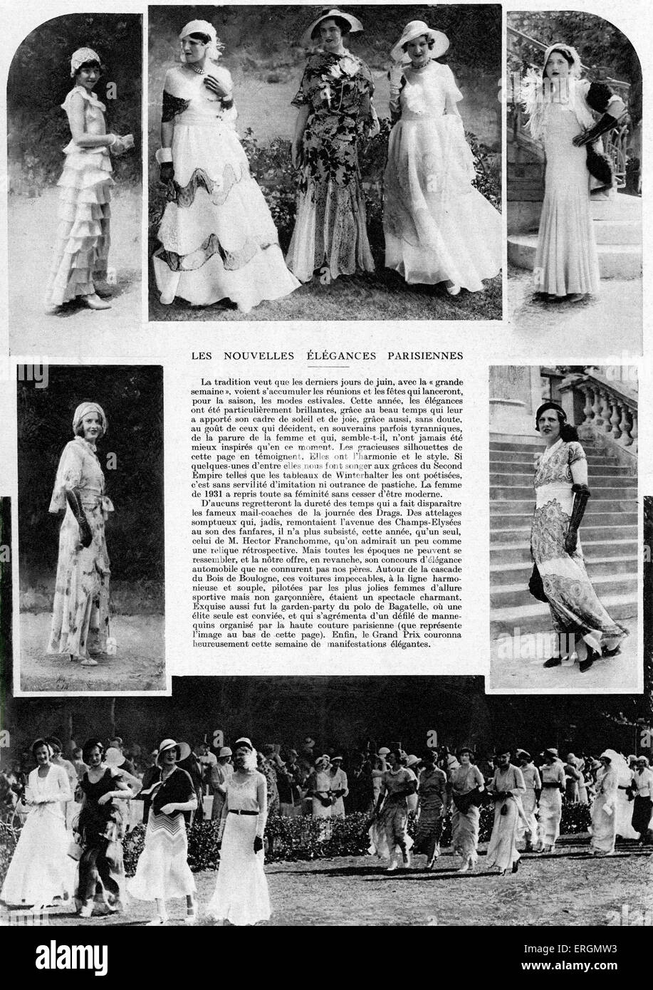 1931 fashion hi-res stock photography and images - Alamy