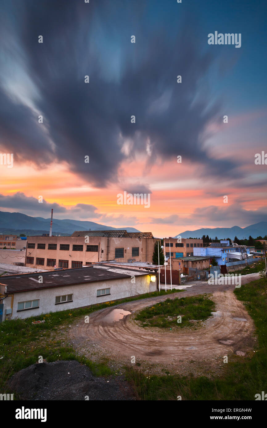 Industrial estate in Martin, Slovakia Stock Photo - Alamy