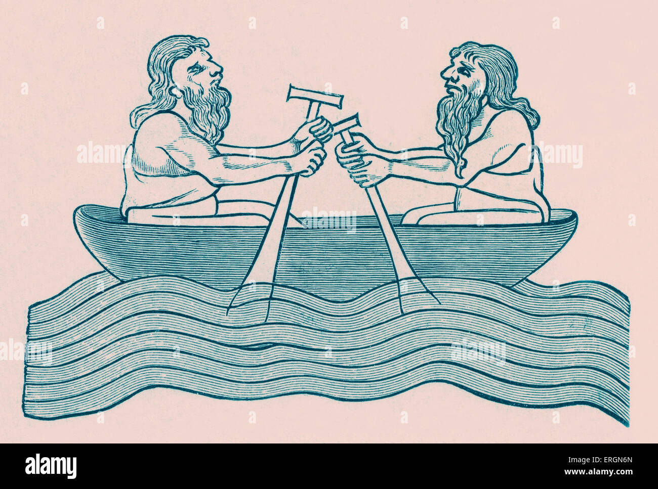 Rowing oars hi-res stock photography and images - Alamy