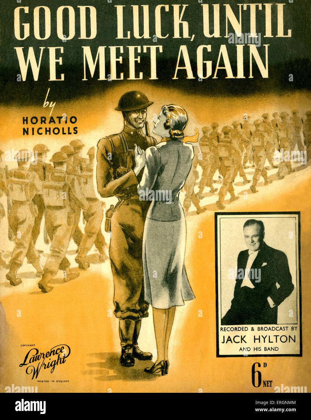 Good Luck Until We Meet Again, - score cover - song written and ...