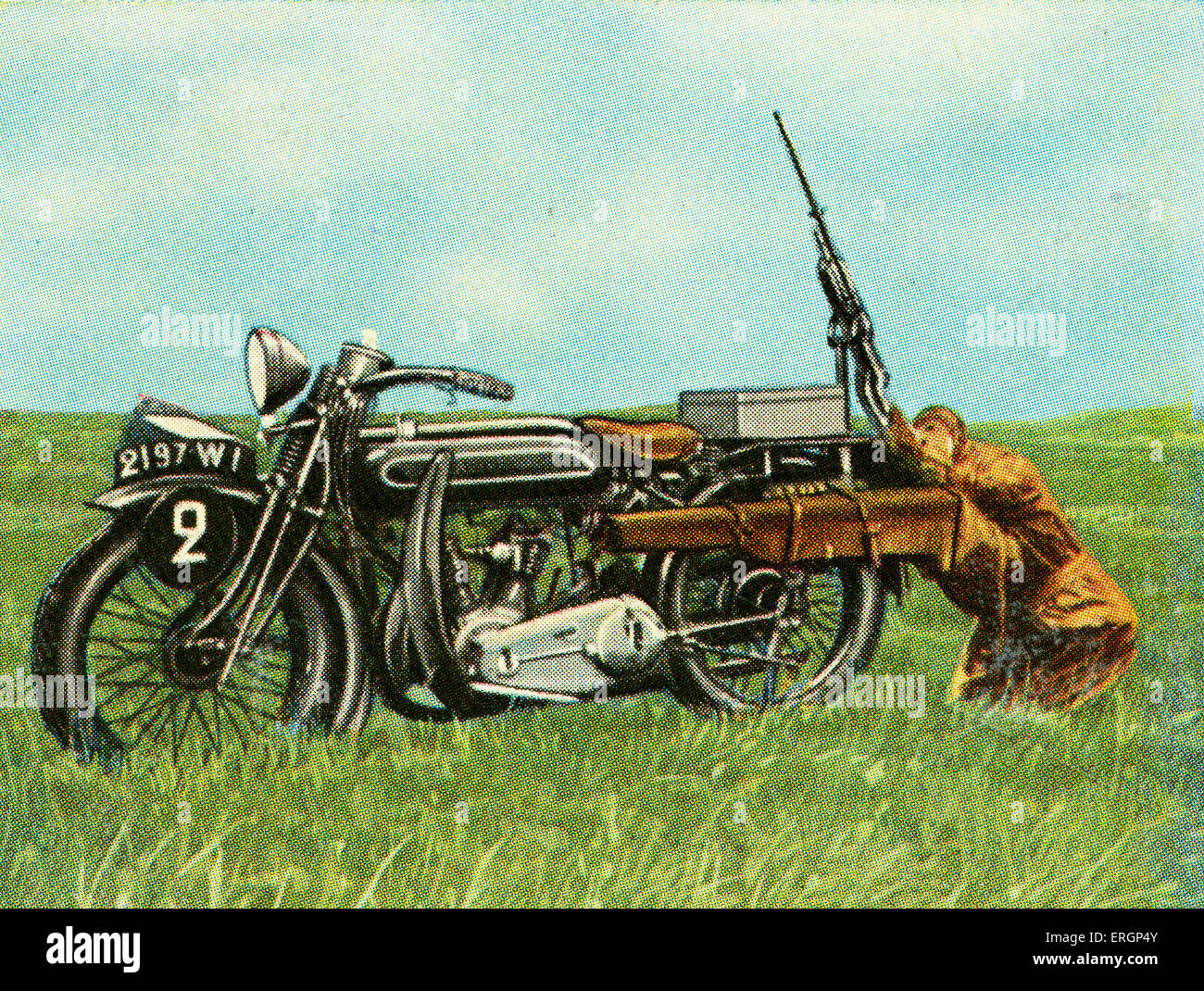 French soldiers machine gun hi-res stock photography and images - Alamy
