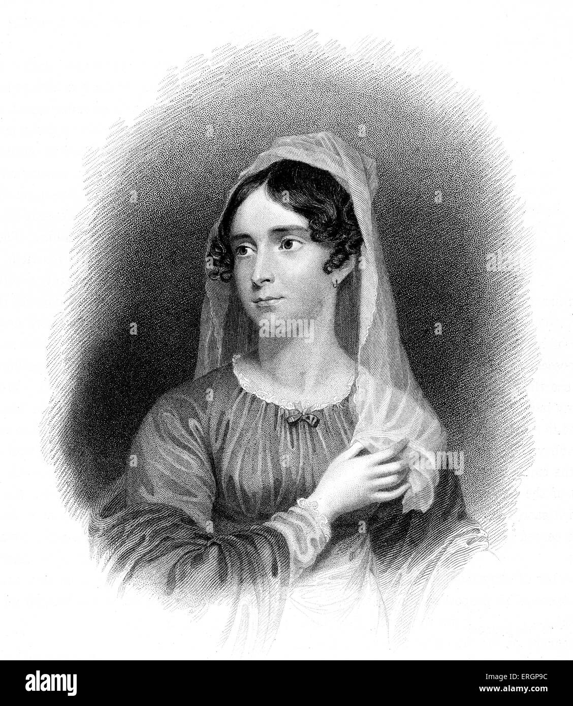 Lady Noel Byron. (Anne Isabella Noel Byron) wife of the poet Lord Byron ...