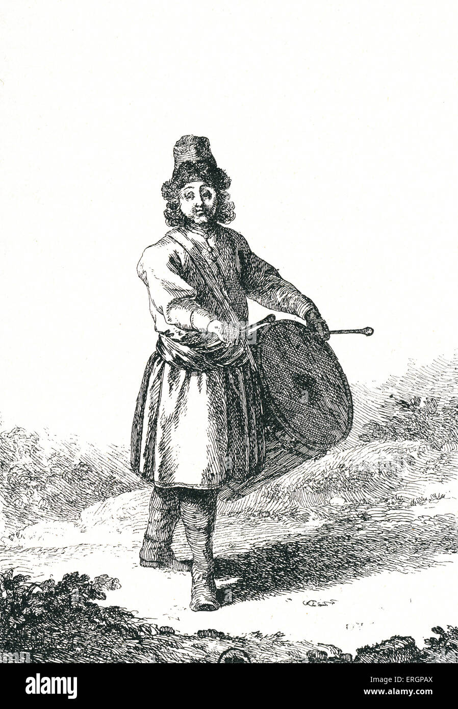 Drummer from the Streltsi / Streltsy militia. 'Streltsy' literally ...