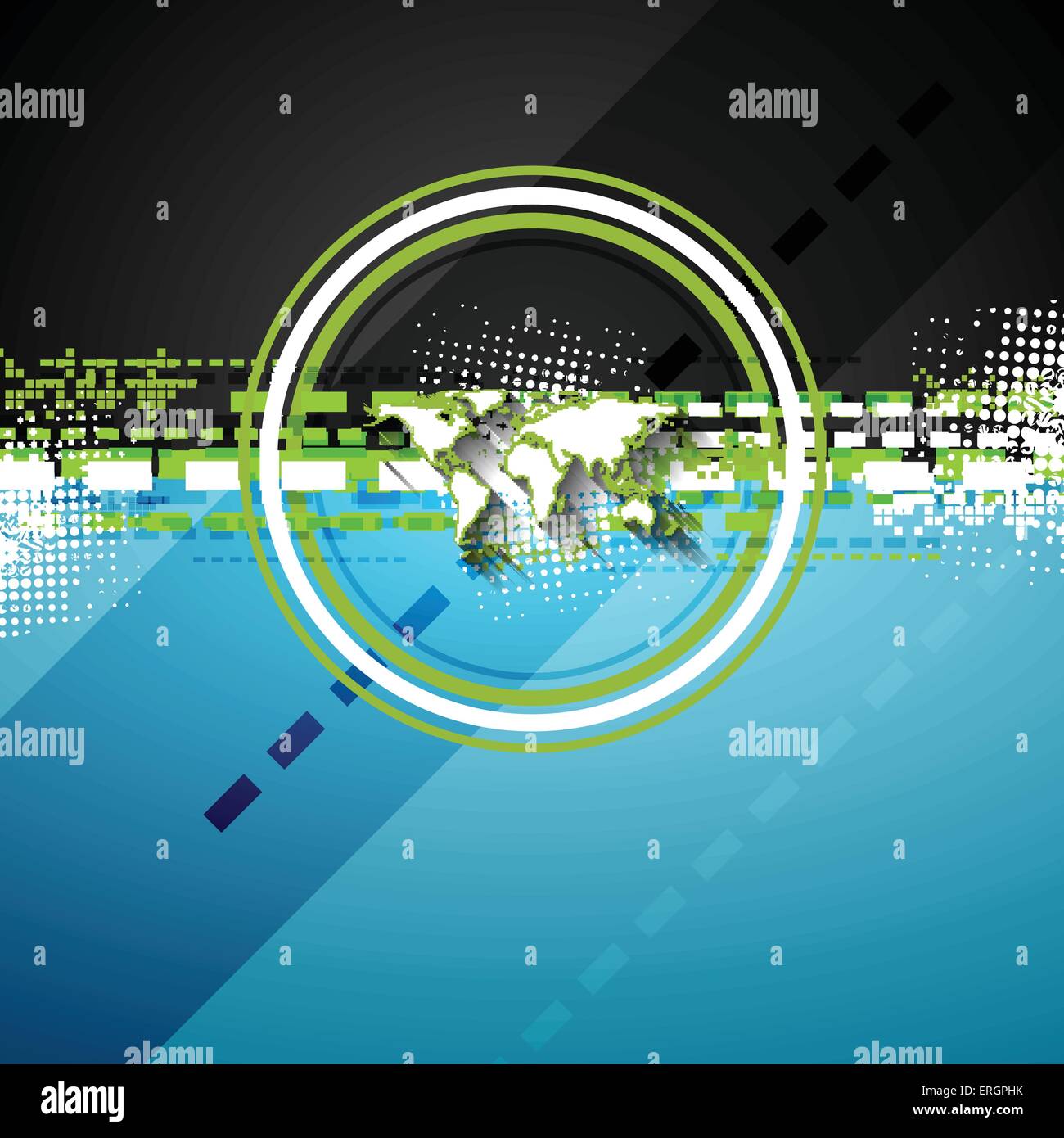 Bright technology flat style background. Vector design Stock Vector ...