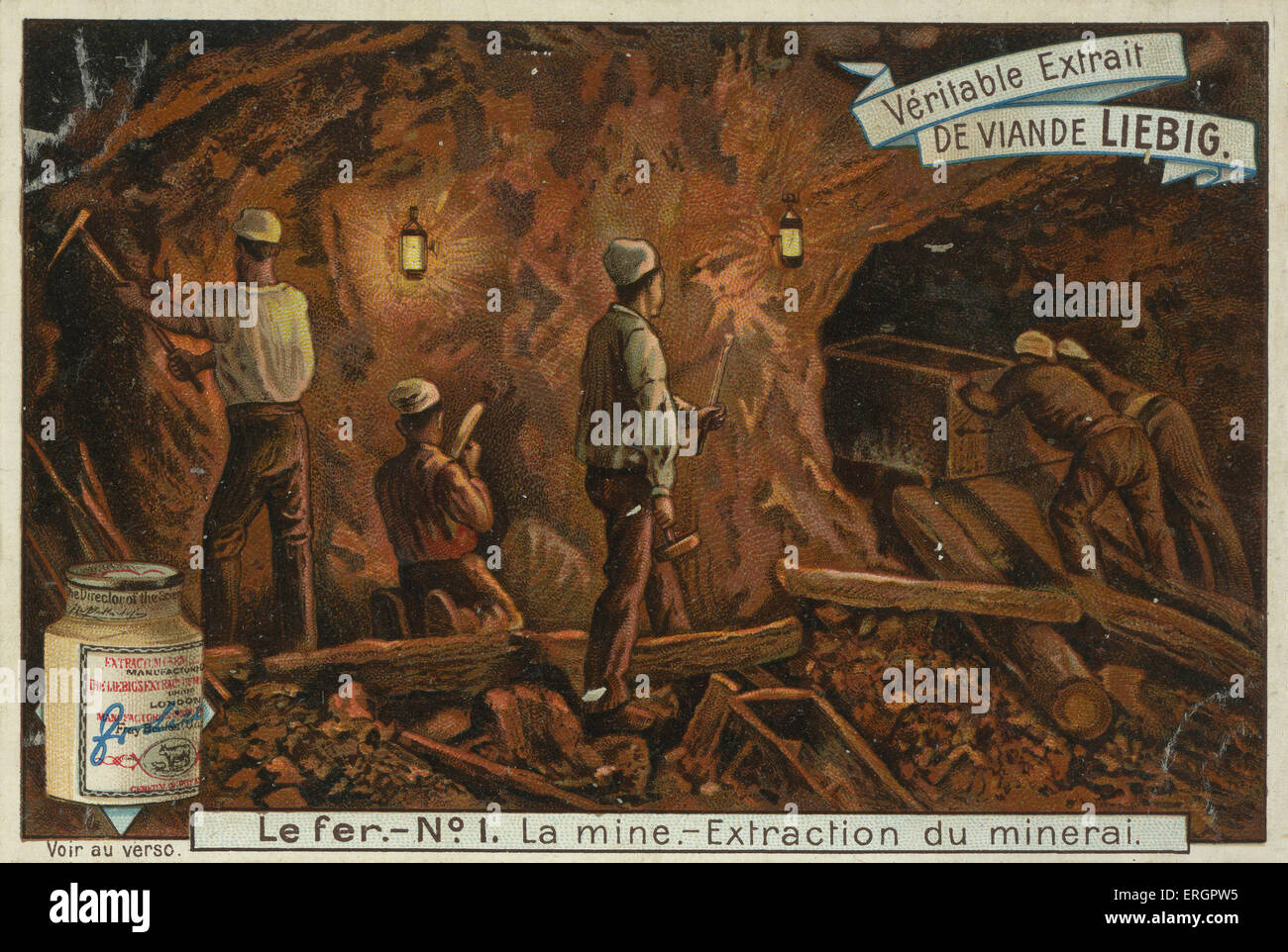 Meat industry 19th century hi-res stock photography and images - Alamy