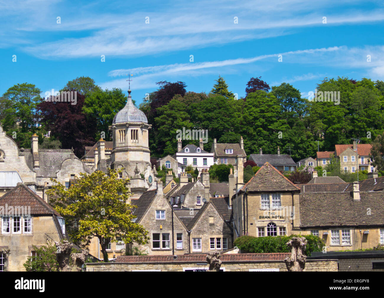 Bradford on Avon Town Wiltshire England UK Stock Photo - Alamy