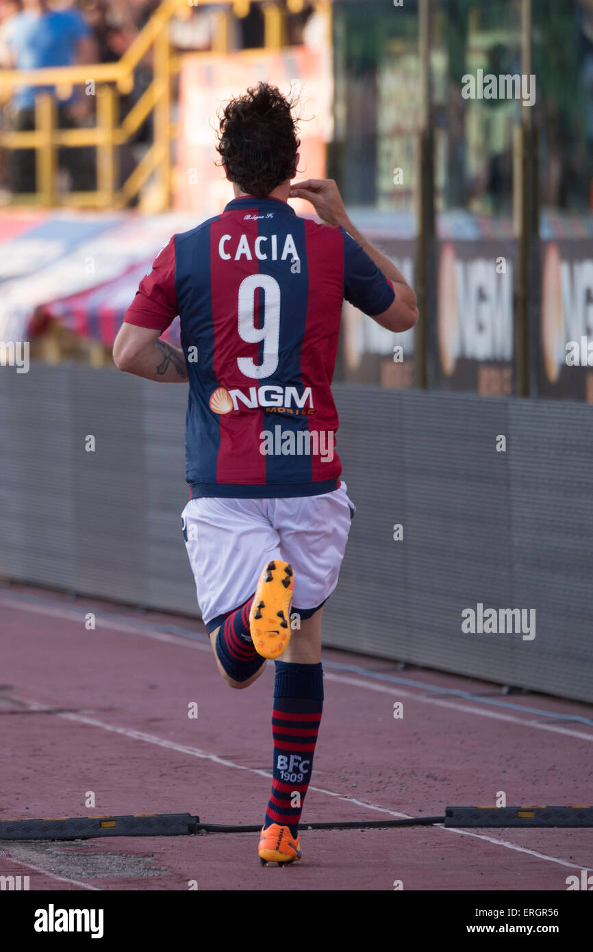 Bologna, Italy. 2nd June, 2015. Daniele Cacia (Bologna) Football/Soccer ...