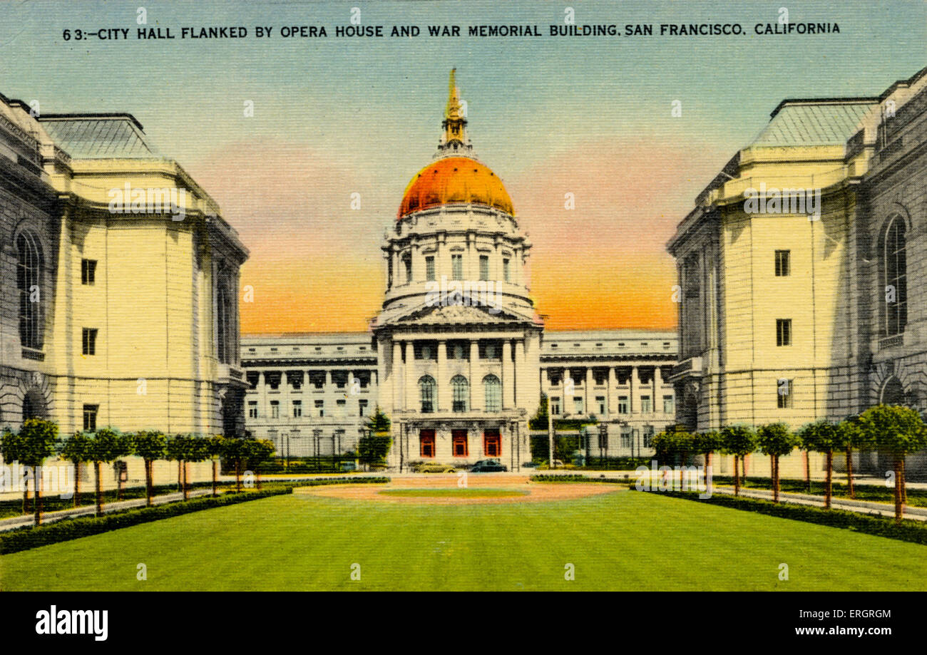 Postcards postcard san francisco hi-res stock photography and images ...