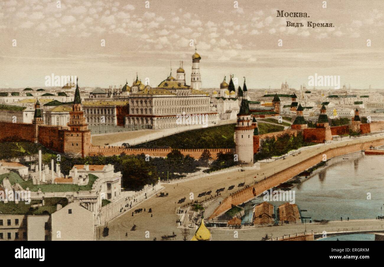 Moscow view century hi-res stock photography and images - Alamy