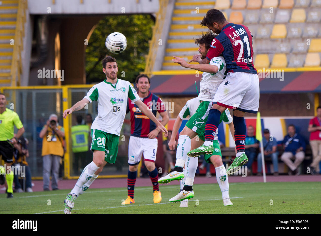 Bologna, Italy. 2nd June, 2015. Karim Laribi (Bologna) Football/Soccer ...