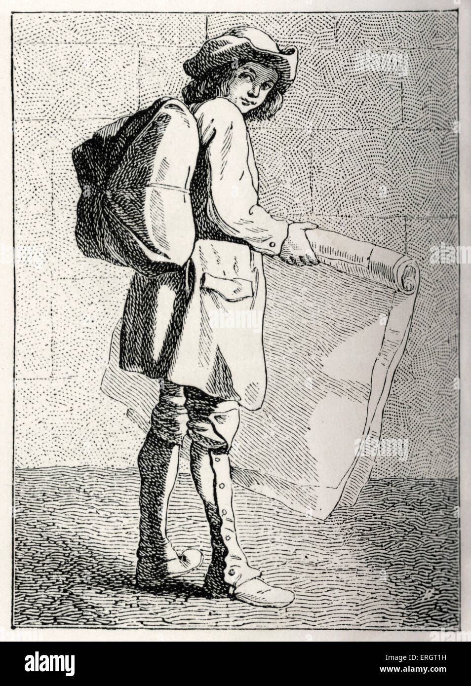 Daily life in French history: a print seller in 18th century Paris ...