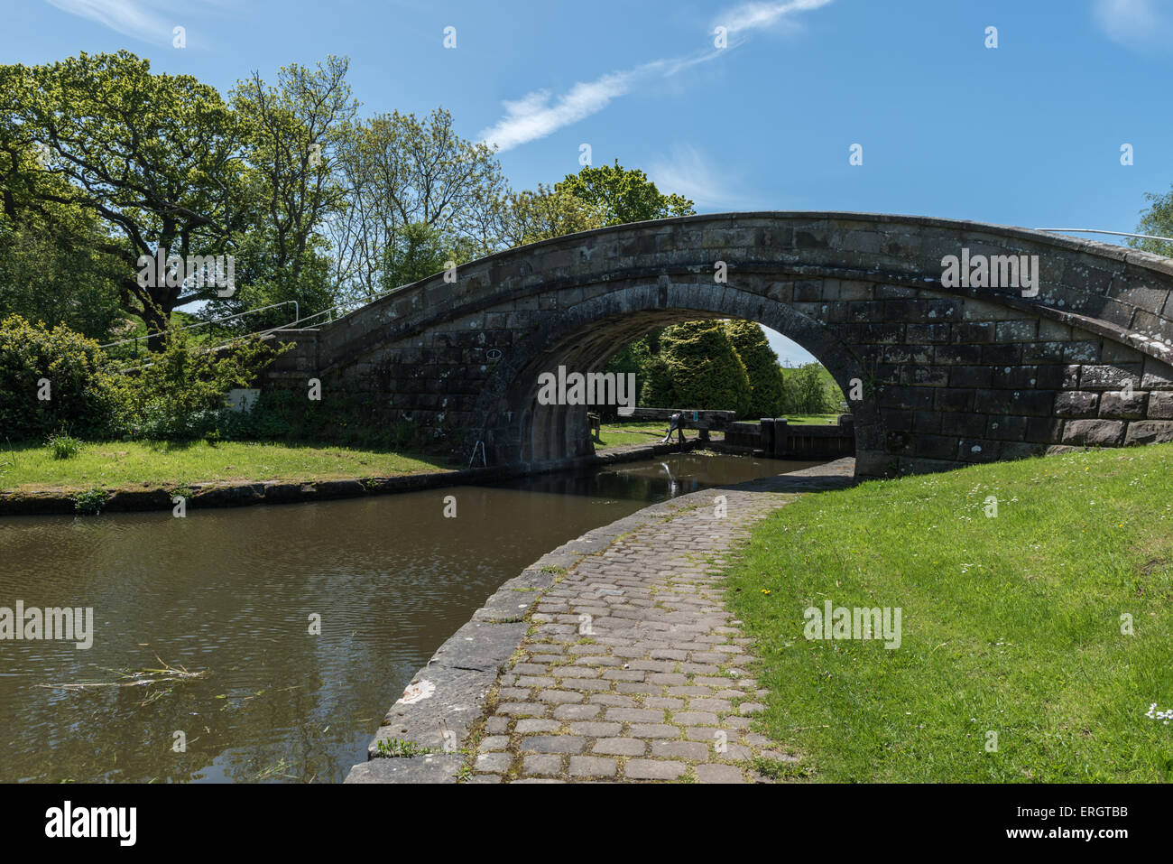 Junction Bridge at Galgate Stock Photo - Alamy