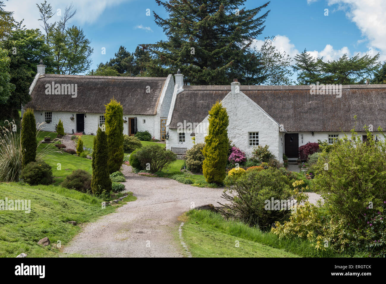 Swanston Conservation Village near Edinburgh Stock Photo - Alamy