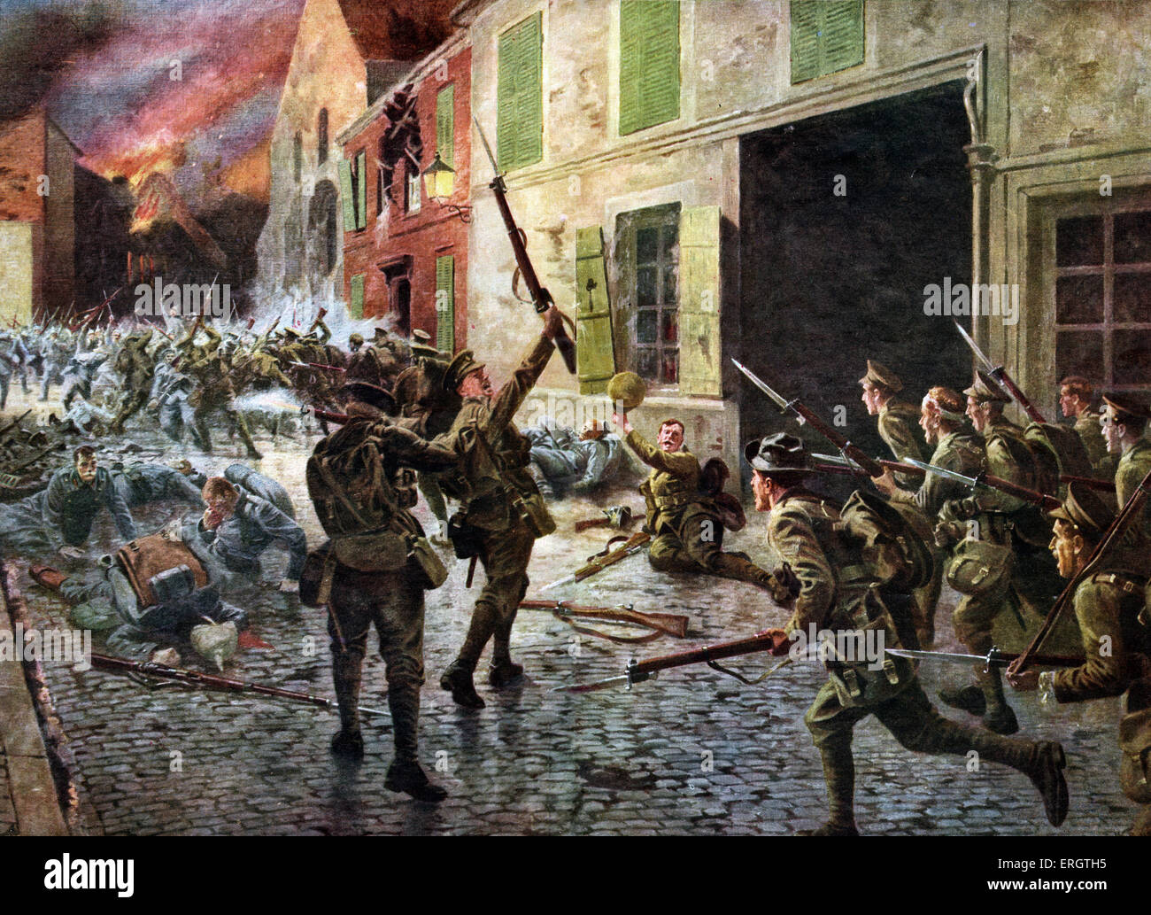 Mons 1914 hi-res stock photography and images - Alamy