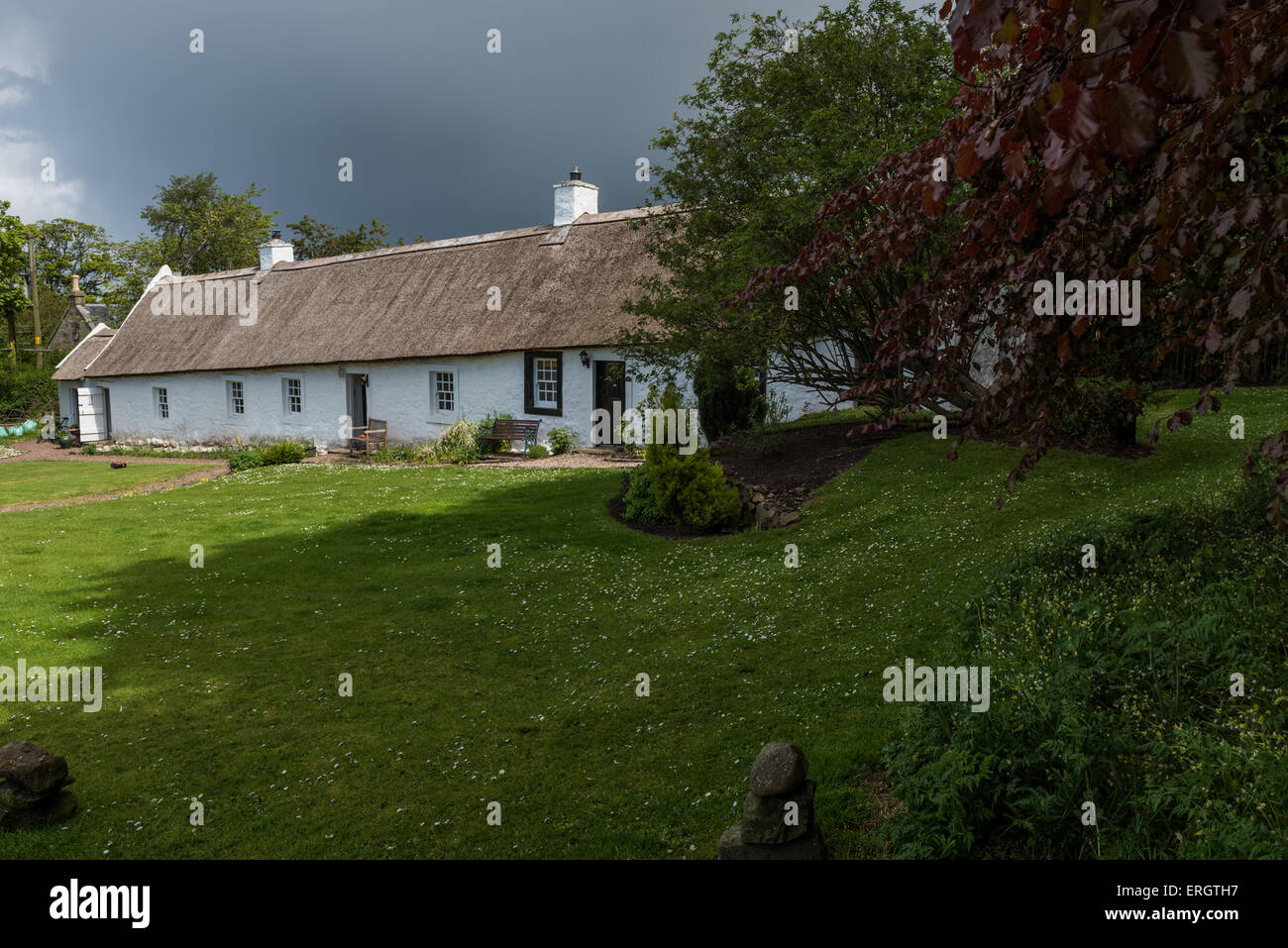 Swanston Conservation Village near Edinburgh Stock Photo - Alamy