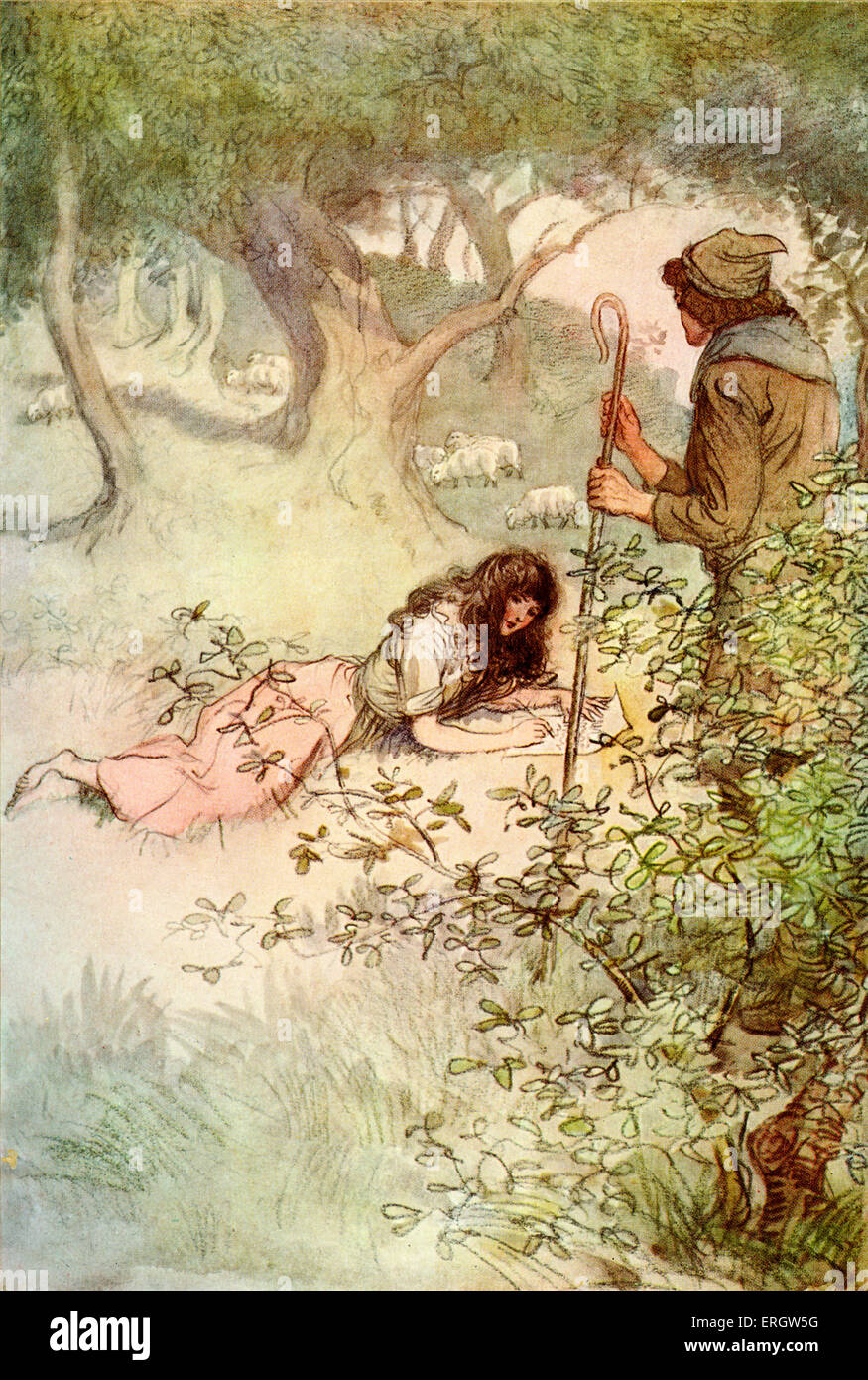 As you Like It' comedy by William Shakespeare. Illustrated by Hugh ...