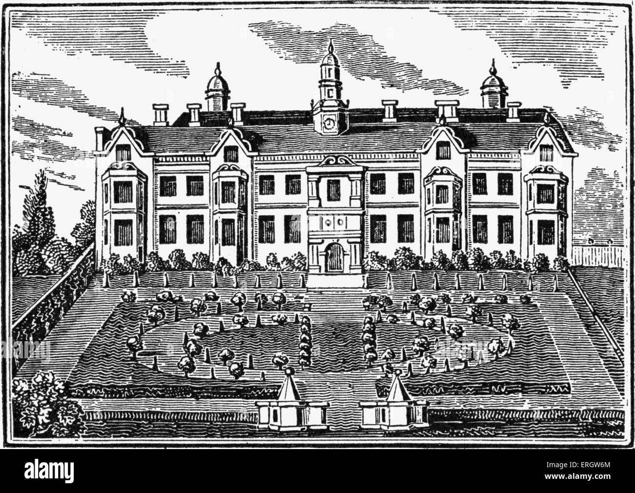 Beaufort House Chelsea, England, where Sir Thomas More lived. TM ...