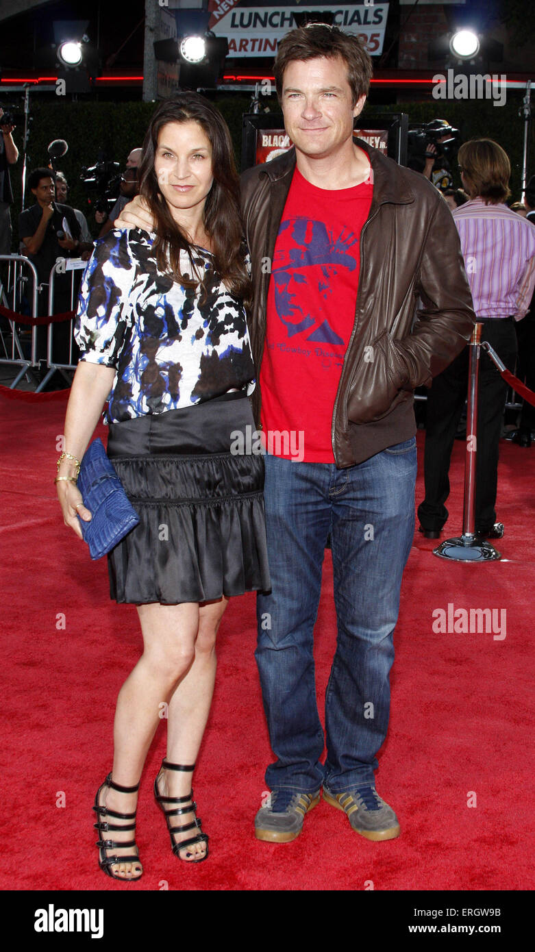 Jason Bateman and Amanda Anka at the Los Angeles premiere of 'Tropic ...