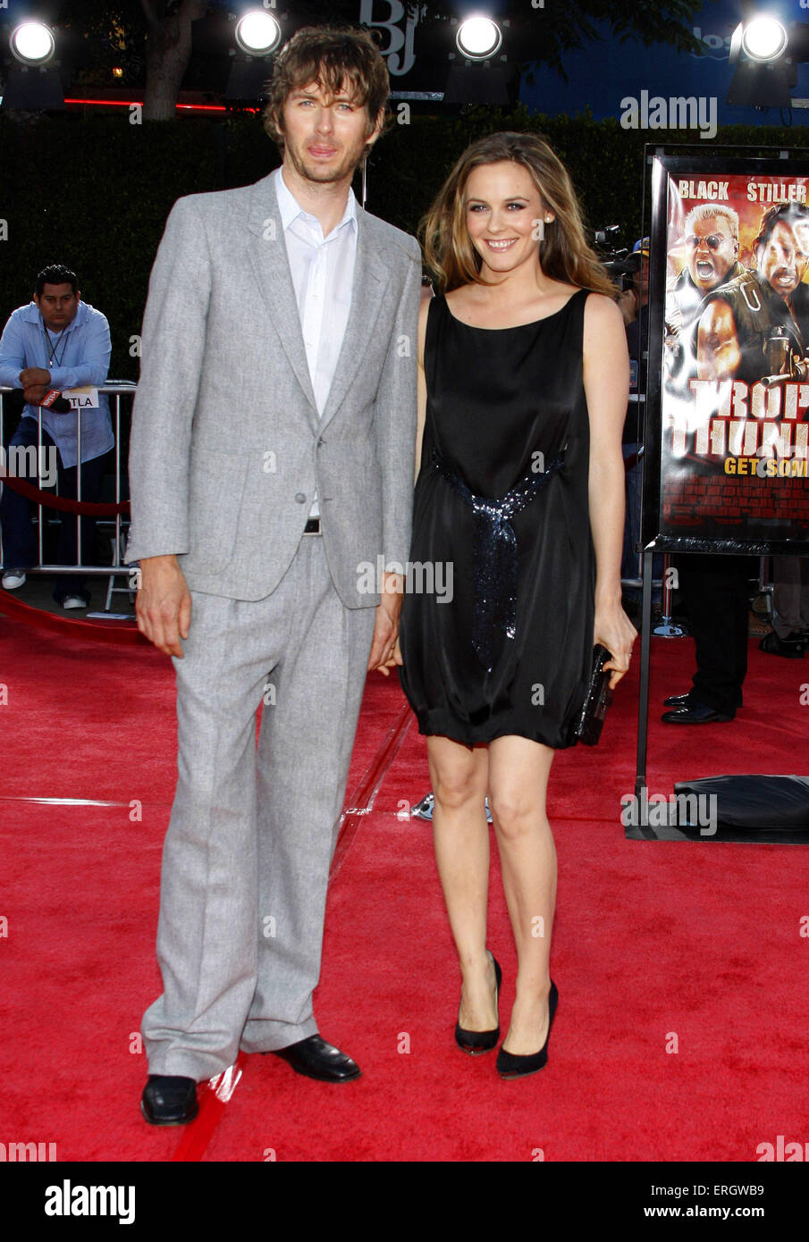 Alicia Silverstone and Christopher Jarecki Stock Photo - Alamy