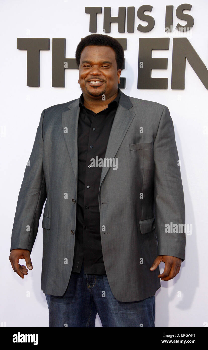 Craig Robinson at the Los Angeles Premiere of "This Is The End" held at ...