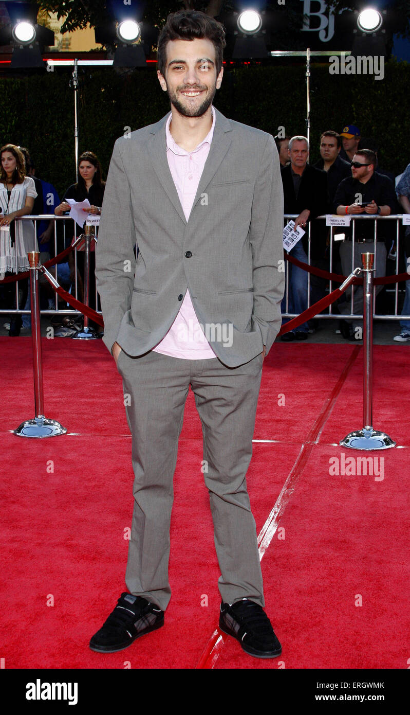 Jay Baruchel at the Los Angeles premiere of 'Tropic Thunder' held at ...