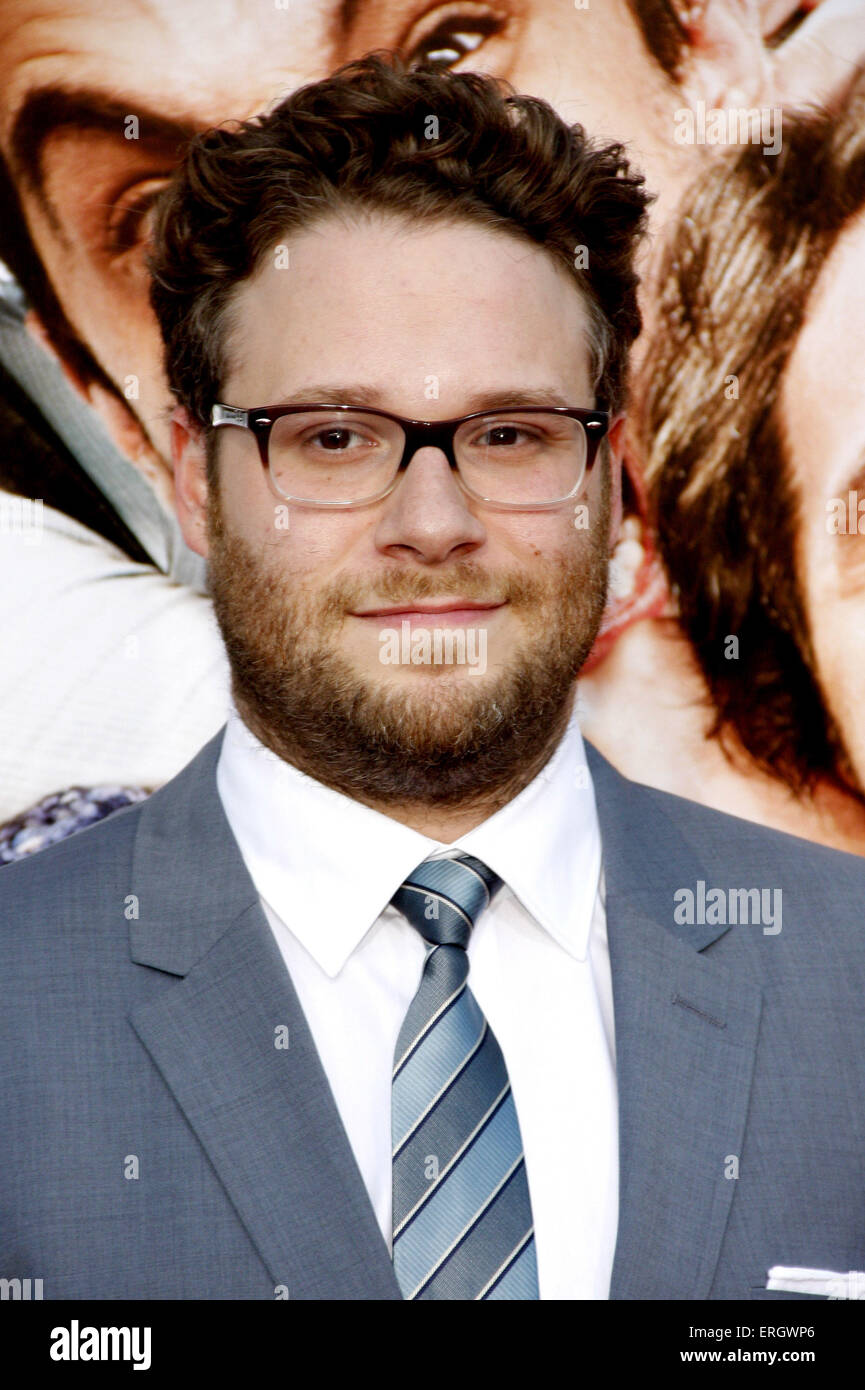 Seth Rogen at the Los Angeles Premiere of "This Is The End" held at the ...