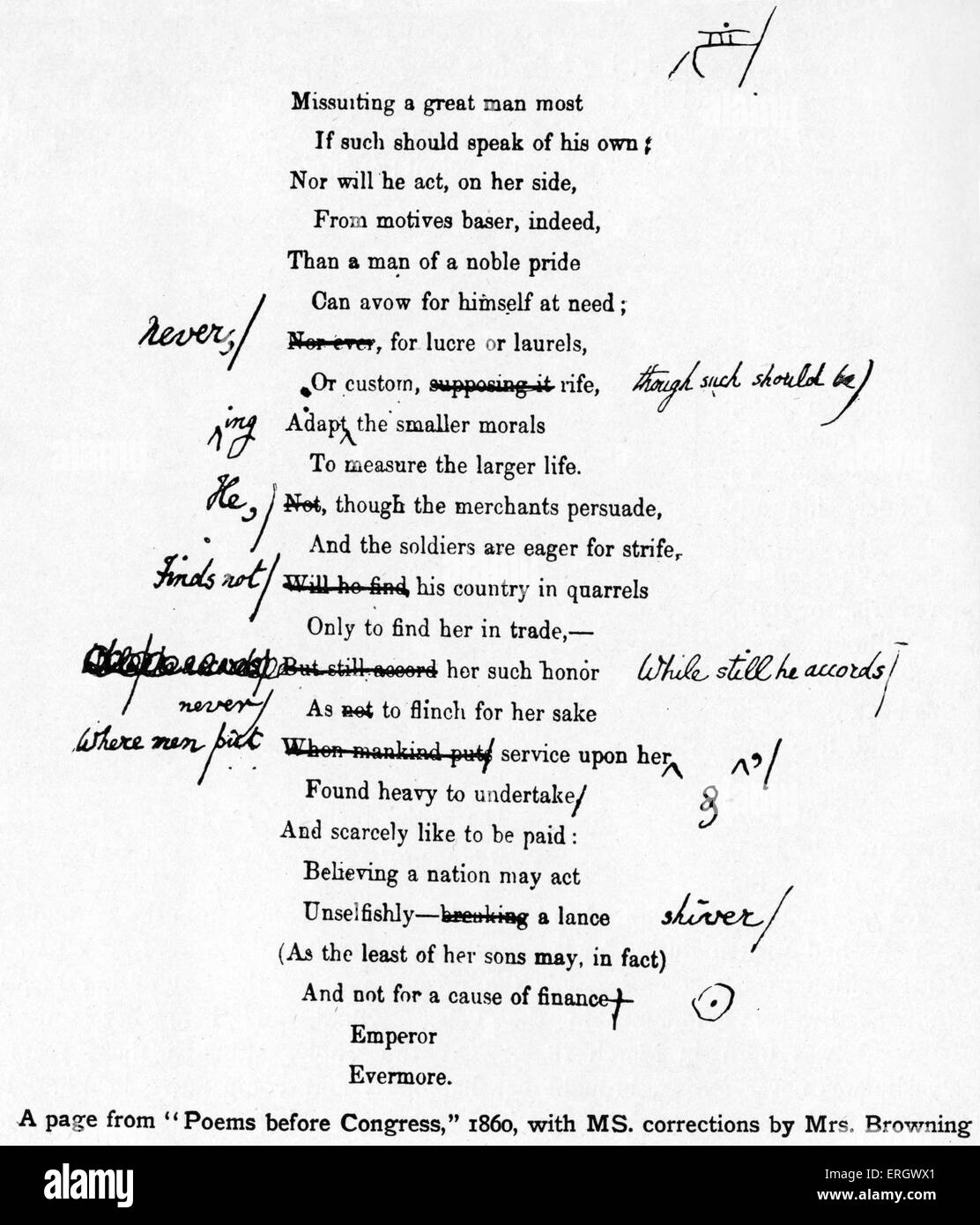 Elizabeth barrett browning hi-res stock photography and images - Alamy