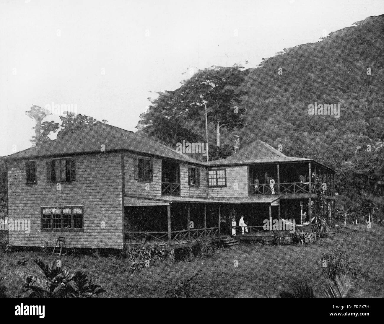 Robert louis stevenson samoa hi-res stock photography and images - Alamy