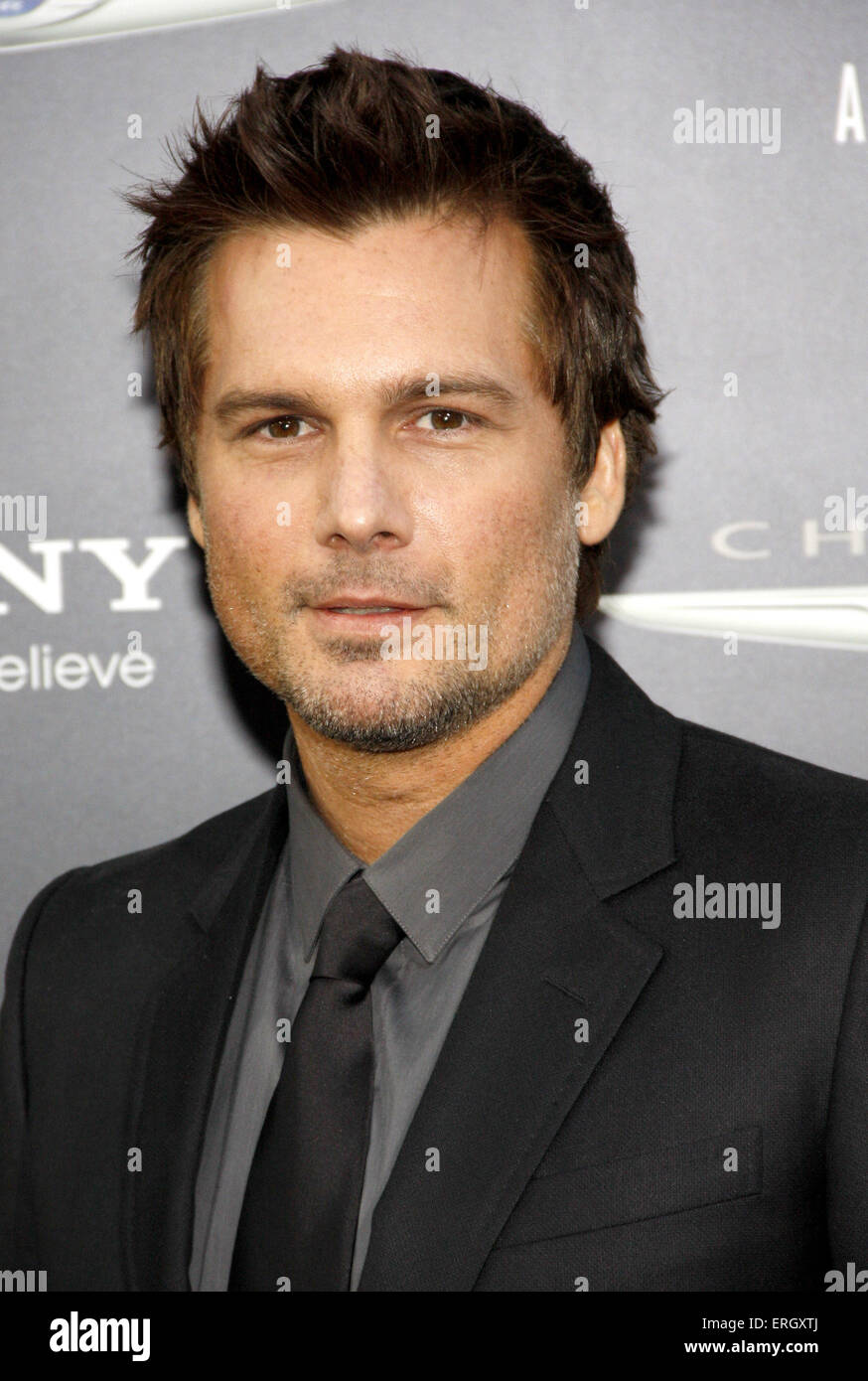 Len Wiseman at the Los Angeles premiere of 'Total Recall' held at the ...