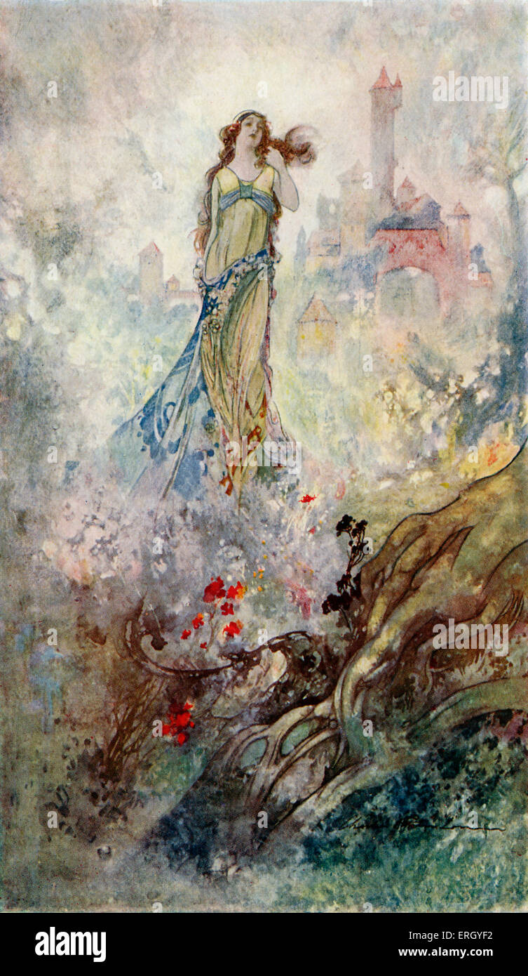 Princess Hyacinth from 'Once On a Time' by A. A. Milne. Illustration by ...