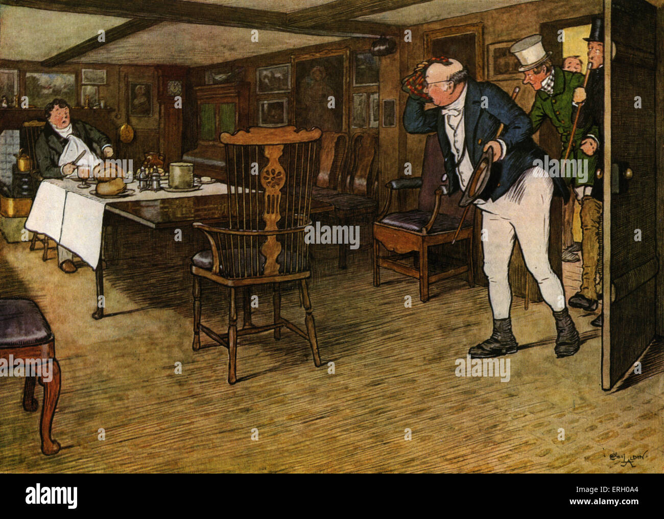 The Posthumous Papers Of The Pickwick Club by Charles Dickens. Caption ...