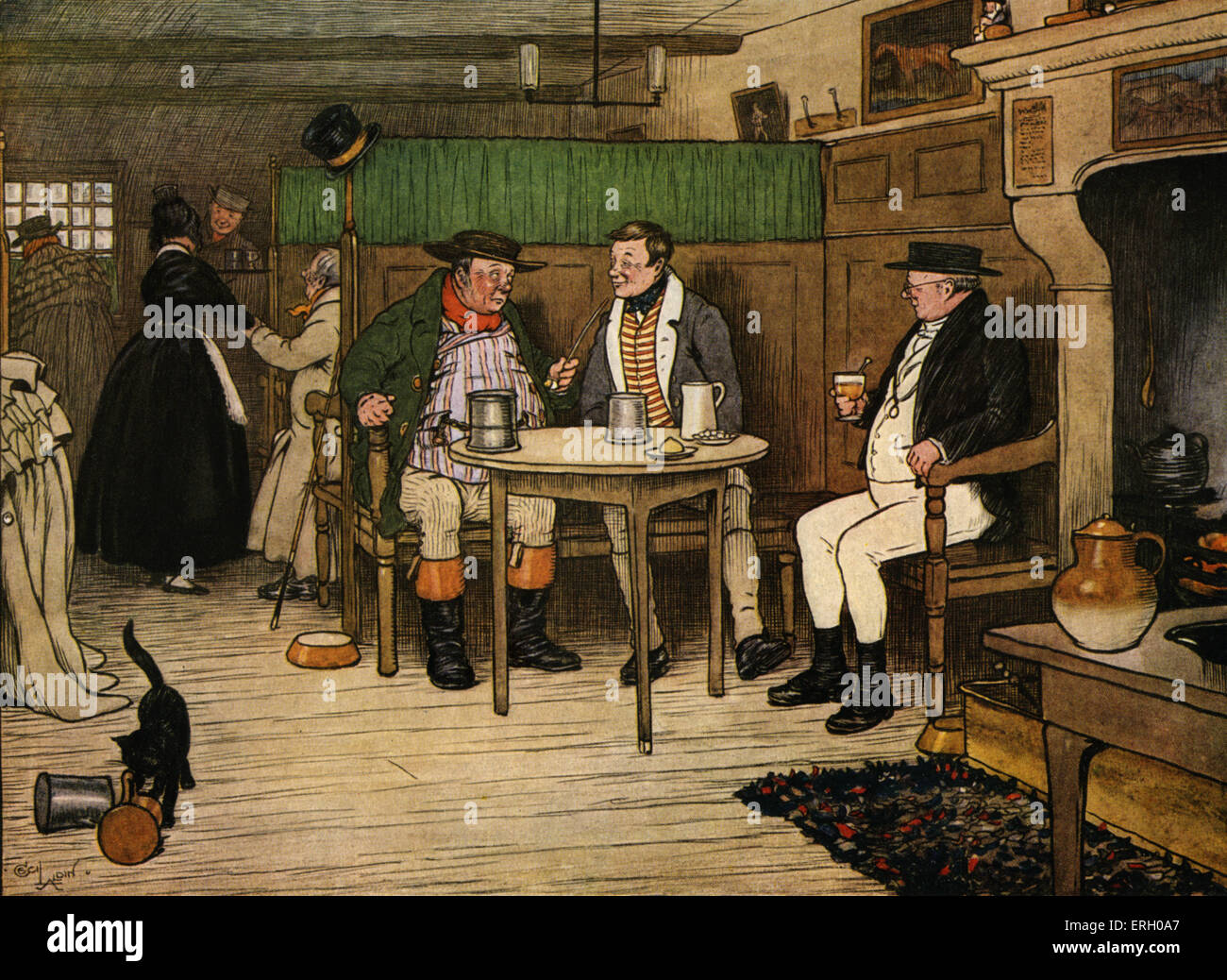 The Posthumous Papers Of The Pickwick Club by Charles Dickens. Caption ...